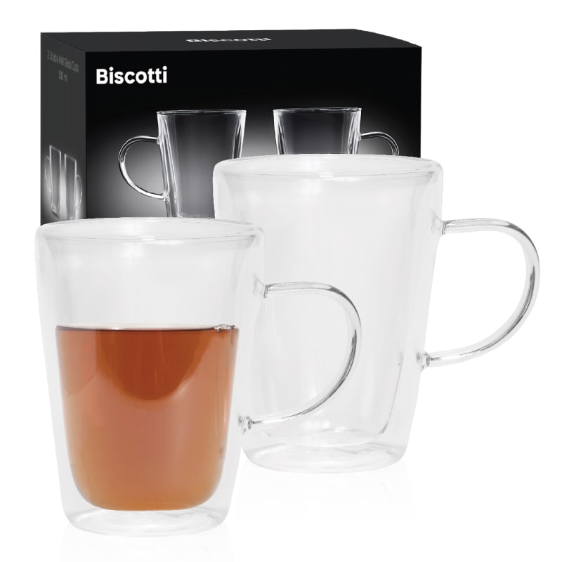 סט זוגי ספלי זכוכית דופן כפולה | Chooz | צ'וז